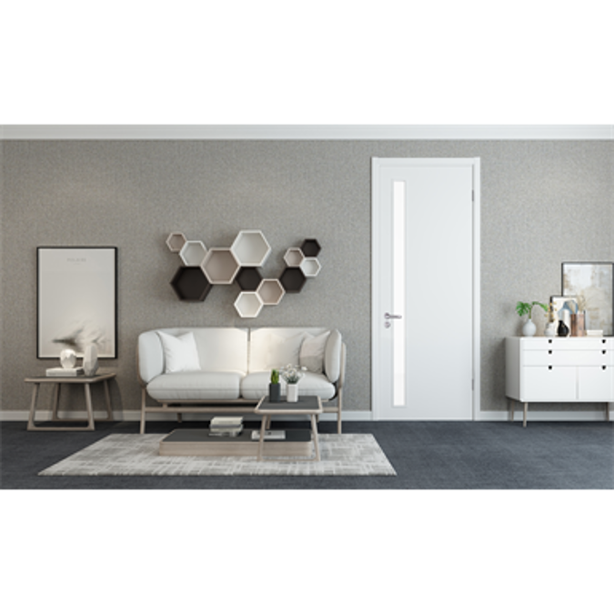 Laden Sie kostenfreie BIM-Inhalte aus BIMobject TATA Wooden Door T001B ...