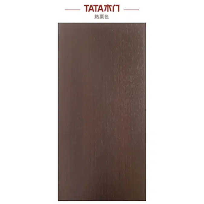 Objetos BIM - ¡Descarga gratis! TATA Wooden Door T001B | BIMobject