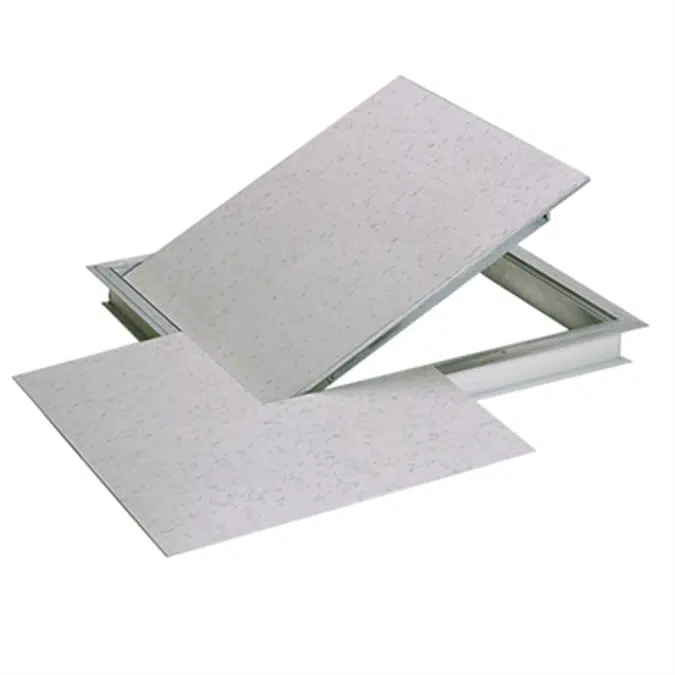 BIM objects - Free download! Architectural Recessed Floor Door | BIMobject