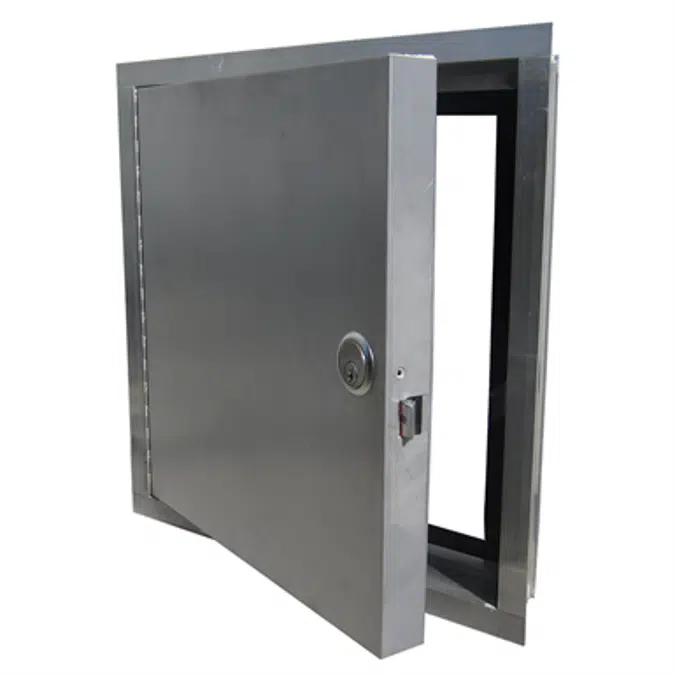 BIM objects - Free download! Exterior Access Door | BIMobject