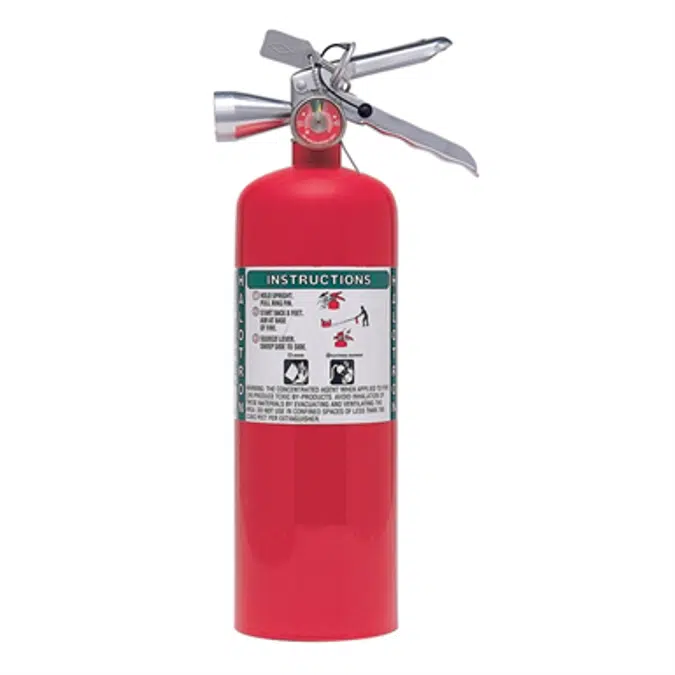 BIM objects - Free download! Halon 1 Portable Fire Extinguisher | BIMobject