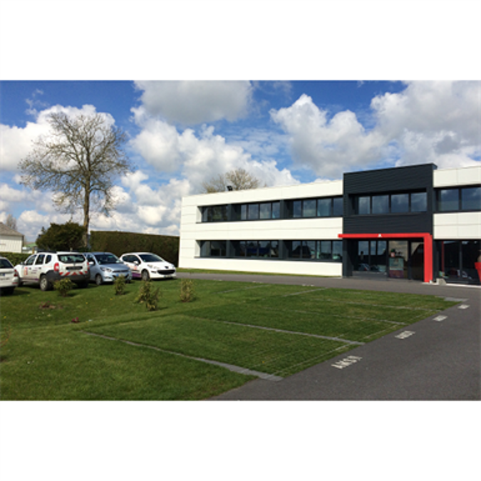 BIM objects - Free download! 100% grass with 2 paved lines | BIMobject