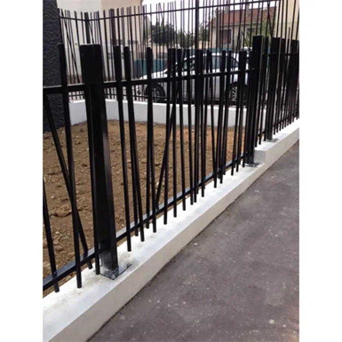 BIM objects - Free download! Barreaudage Modul'Z | BIMobject