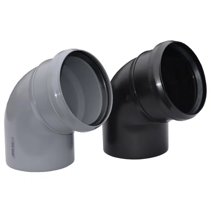 BIM objects - Free download! Elbow for sanitary systems | BIMobject