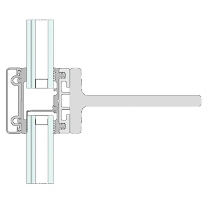 BIM objects - Free download! Special Steel Extruded T Profile | BIMobject