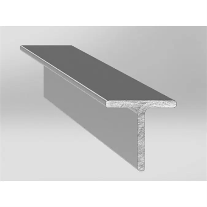 BIM objects - Free download! Special Steel Extruded T Profile | BIMobject