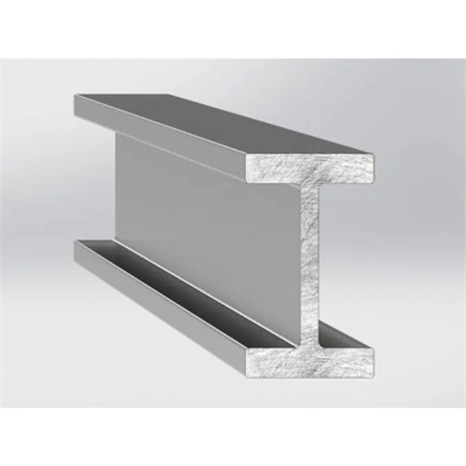 BIM objects - Free download! Special Extruded H beam | BIMobject