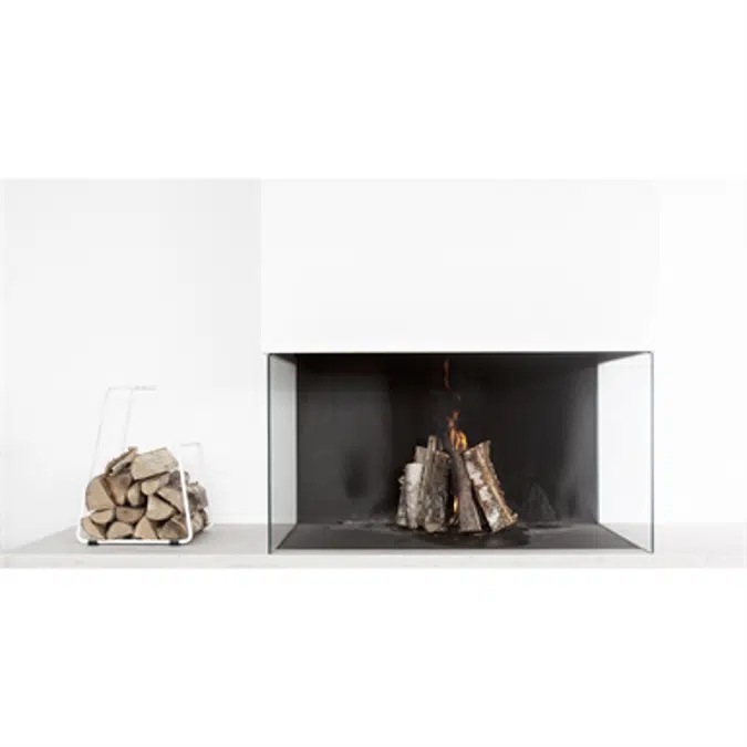 BIM objects - Free download! Log Wood Basket | BIMobject