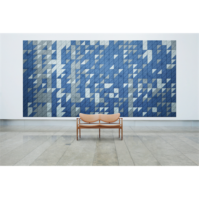 BIM objects - Free download! BAUX Acoustic Wood Wool Triangle | BIMobject
