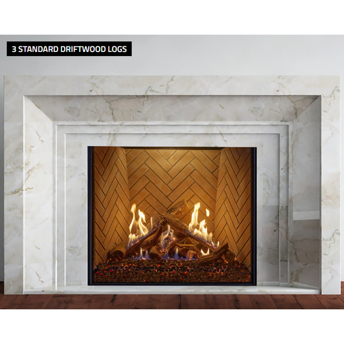 BIM objects - Free download! Wilderness Traditional Fireplace 36 ...
