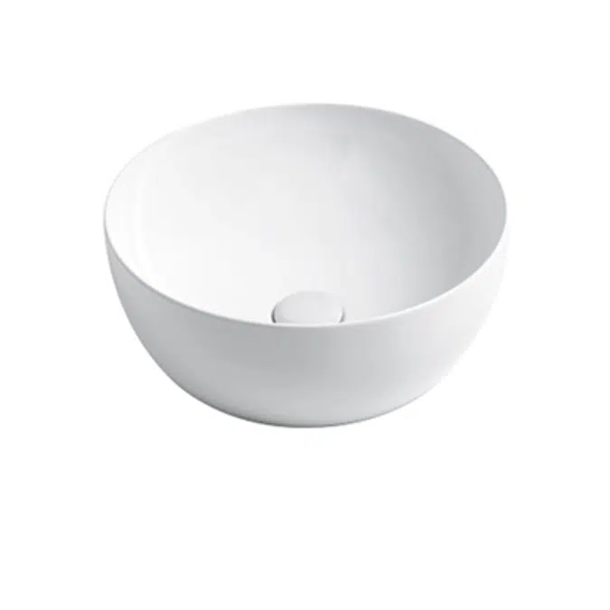 BIM objects - Free download! Circle 40 H20 over counter washbasin ...