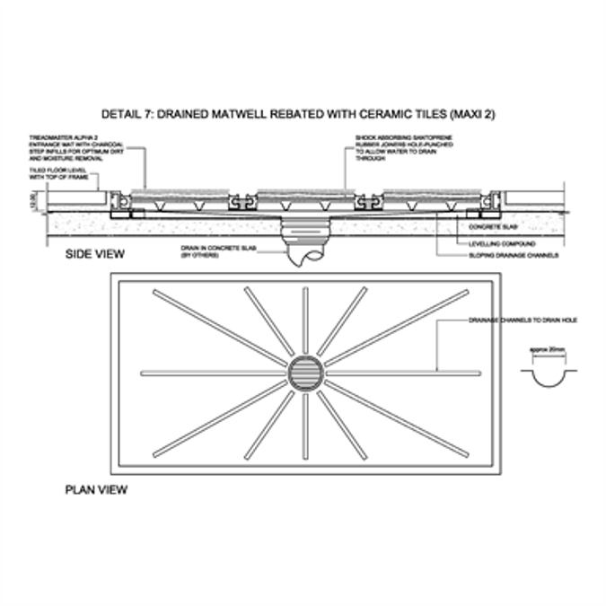 BIM objects - Free download! Treadmaster Entrance Matting Maxi 2 ...