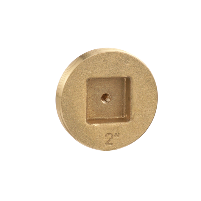 BIM objects - Free download! C1430 Recessed Head Bronze Line Cleanout ...