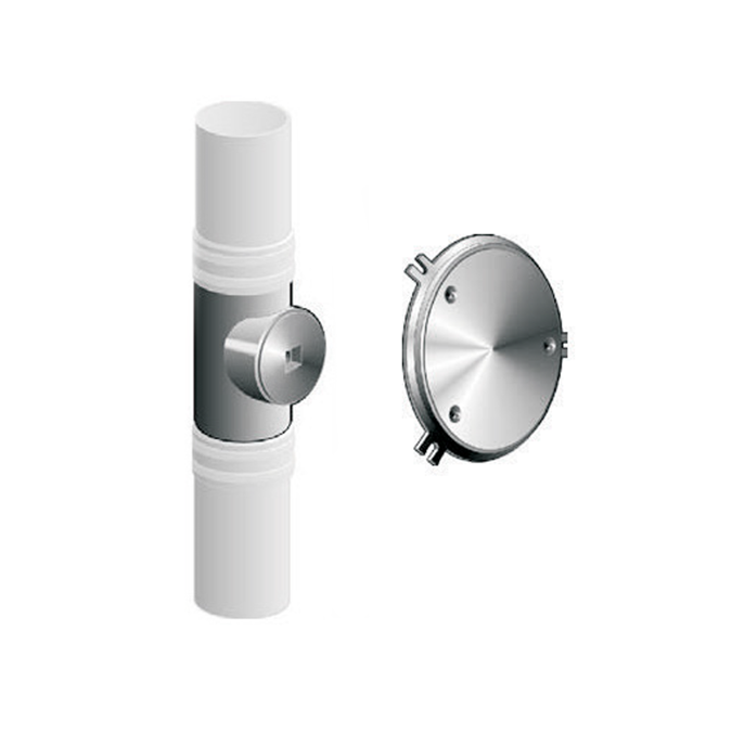 Objetos BIM - ¡Descarga gratis! C1460-R Cast Iron Stack Cleanout with ...