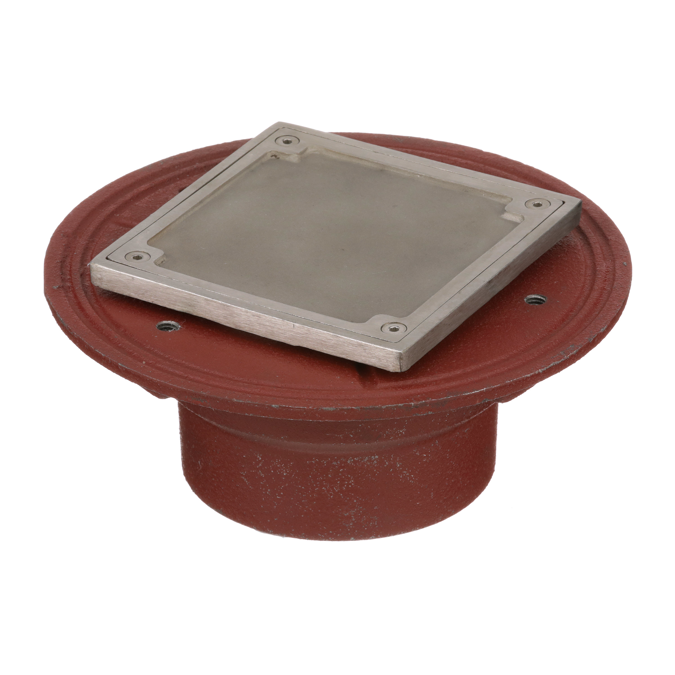 BIM objects - Free download! C1100-TS Floor Cleanout for Tile Areas ...