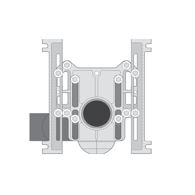 BIM objects - Free download! MC-10D-HS Double, Horizontal Adjustable ...