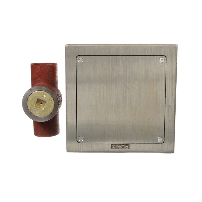 Objetos BIM - Download gratuito! C1460-S Cast Iron Stack Cleanout with ...