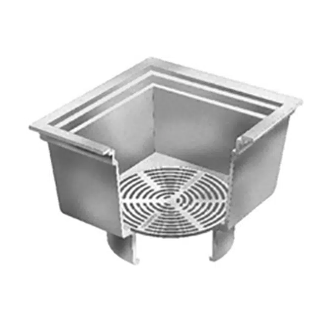 BIM objects - Free download! F1870 Open Drain with Loose Bottom Grate ...