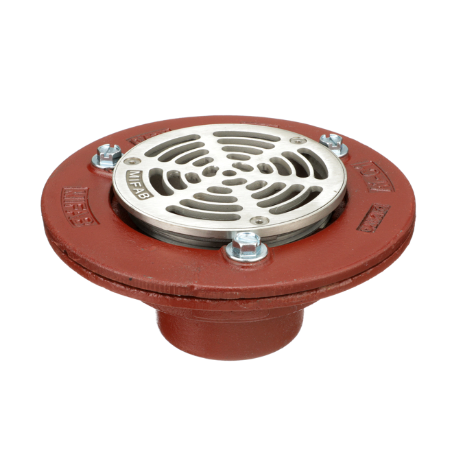 BIM objects - Free download! F1000-C Floor Drain with Heavy Duty ...