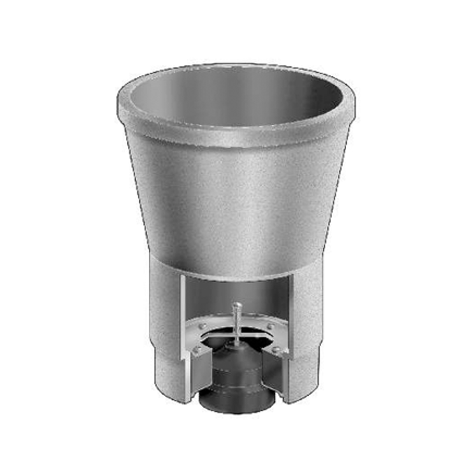 Objetos BIM - ¡Descarga gratis! F1790 Indirect Waste Funnel with ...