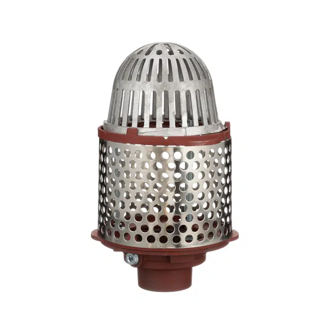 BIM objects - Free download! R1100-JC Small Sump Roof Drain Stainless ...