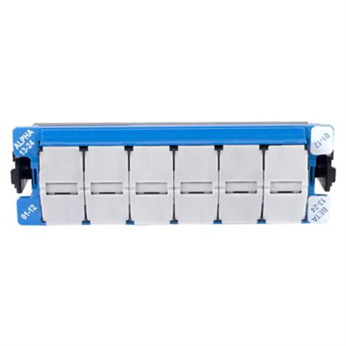 BIM objects - Free download! SYSTIMAX 360 Distribution Panel 24 LC ...