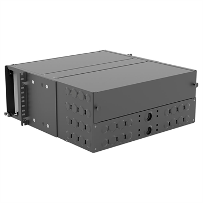 BIM objects - Free download! Standard Density 4U Sliding Panel - Part ...