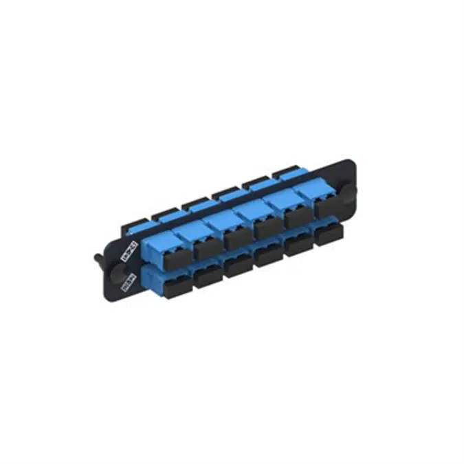 BIM objects - Free download! Adapter Panel, Black, 1000-Type, with 12 ...