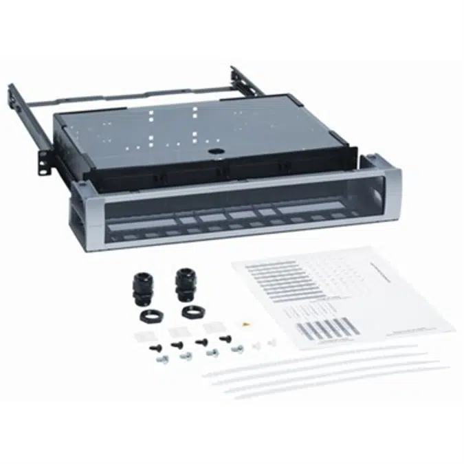 BIM objects - Free download! SYSTIMAX 360G2 2U Sliding Modular Cassette ...