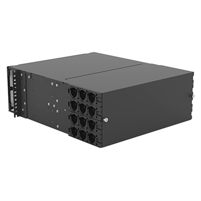 BIM objects - Free download! EHD-4U - SYSTIMAX® EHD 4U Sliding Tray ...