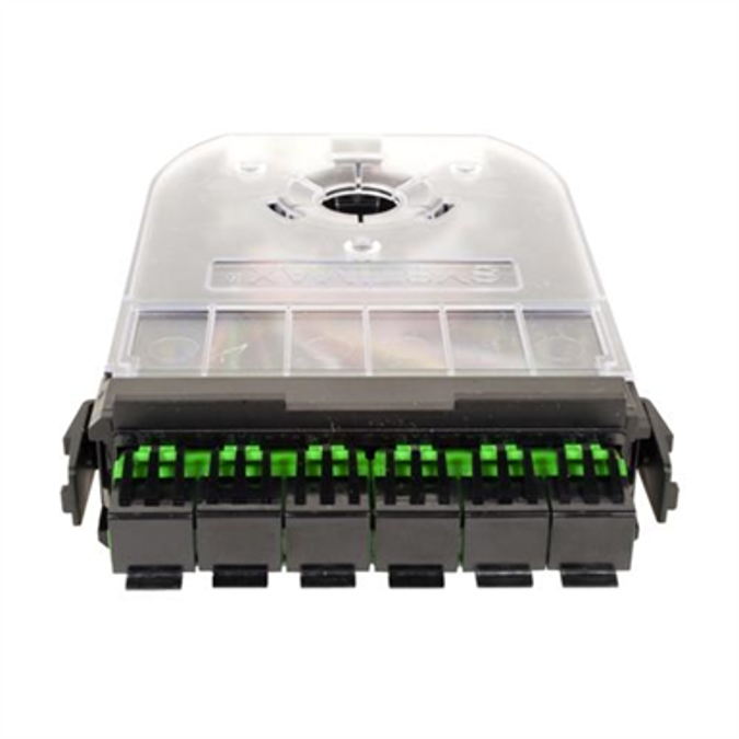 BIM objects - Free download! 360G2 Cartridge 12 LC Angled TeraSPEED ...