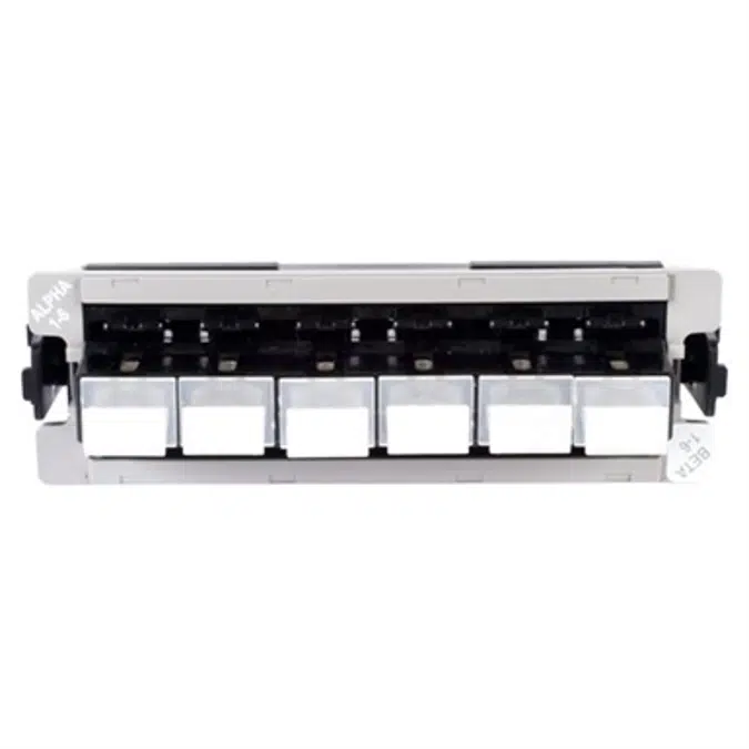 BIM objects - Free download! SYSTIMAX 360 Distribution Panel 6 SC ...