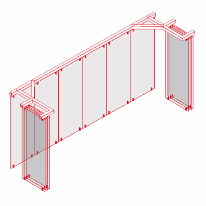 BIM objects - Free download! Horizontal Sliding Wall System HSW GP ...