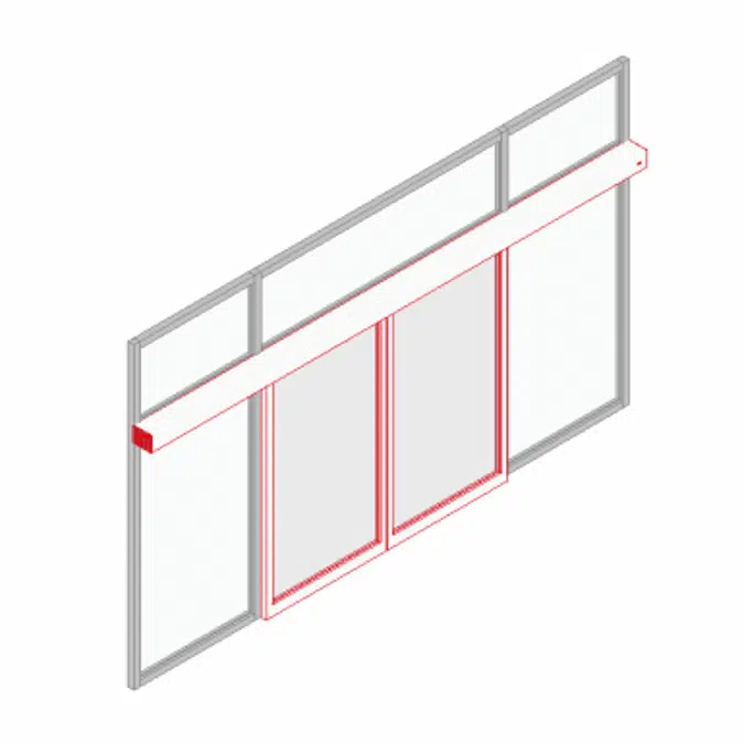 BIM objects - Free download! Sliding Door System ST FLEX | BIMobject