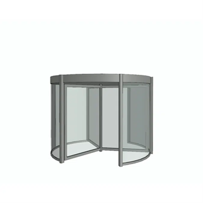 BIM objects - Free download! Revolving Door, KTV III | BIMobject