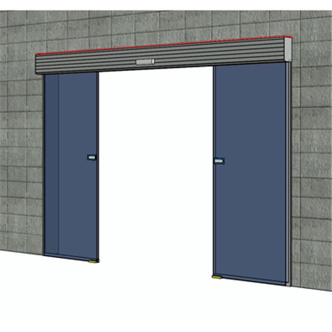 BIM objects - Free download! Automatic Sliding Door, EL301 | BIMobject