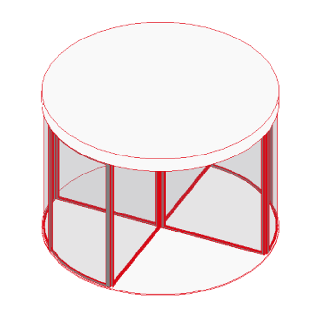 BIM-objecten – gratis downloaden! Revolving Door KTV 4 | BIMobject