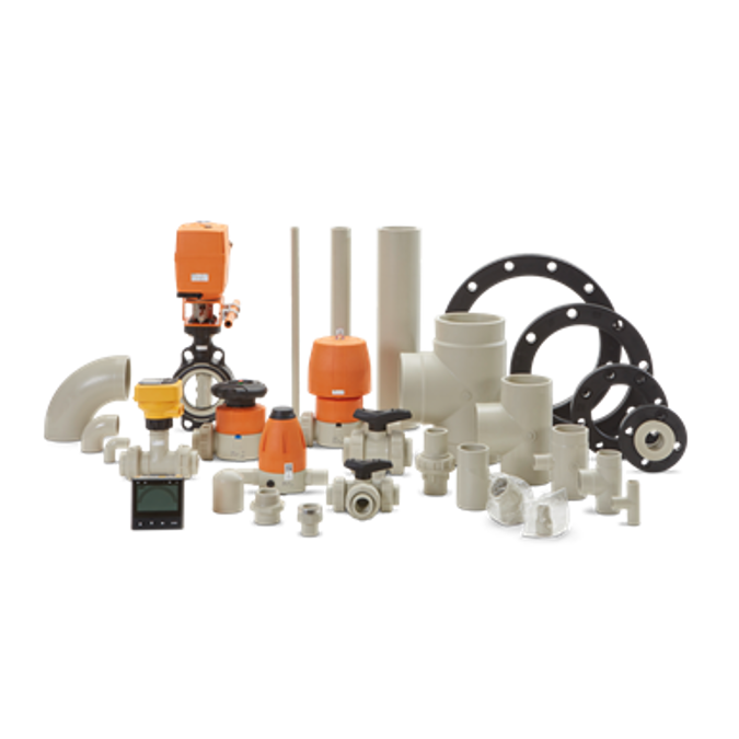 BIM objects - Free download! PROGEF Standard Electric Ball Valves ...