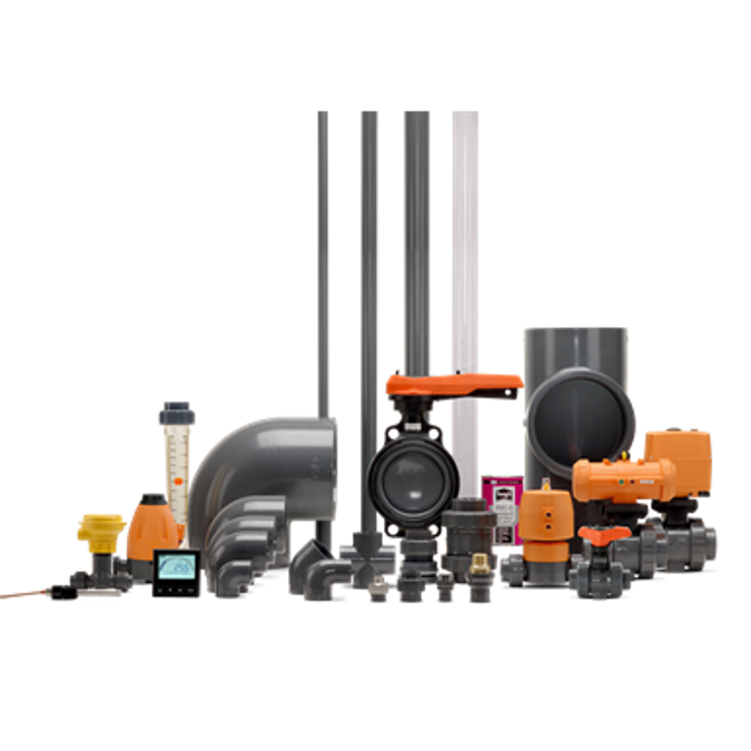 Objetos BIM - ¡Descarga gratis! PVC-U Pressure Reducing Valves | BIMobject