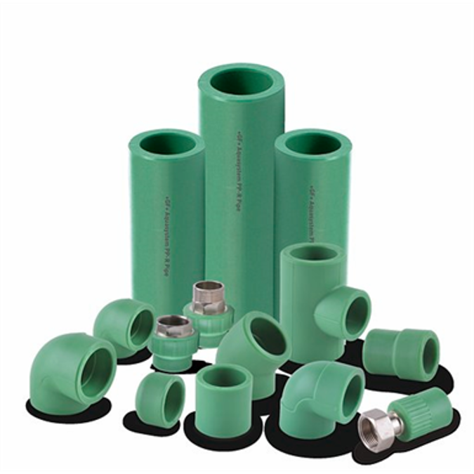 BIM objects - Free download! Aquasystem PP-R (EU) | BIMobject