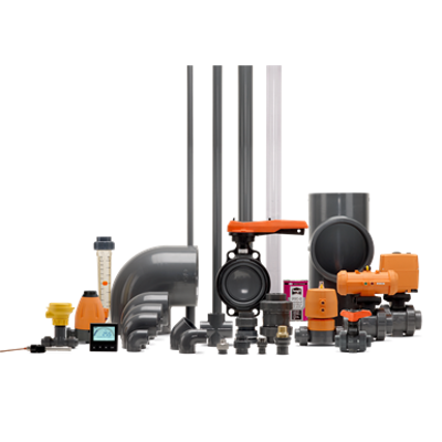 BIM objects - Free download! PVC-U Electric Ball Valves | BIMobject