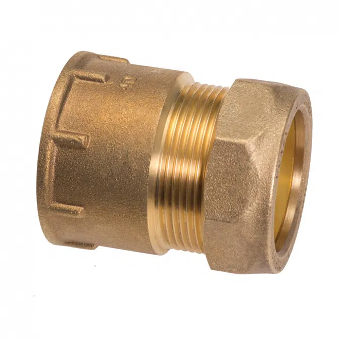 BIM objects - Free download! Conex Compression Female Straight ...