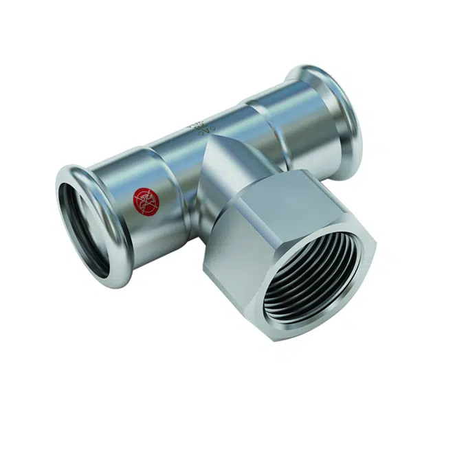 BIM objects - Free download! Press Inox 304 CxCXFi Branch Tee ISO - 7 ...