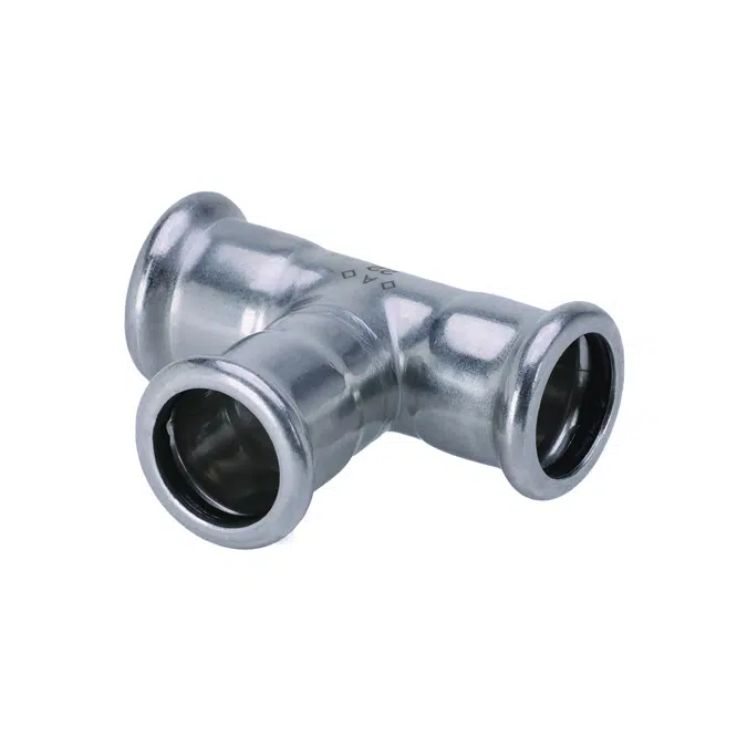 BIM objects - Free download! Press Inox 304 Equal Tee | BIMobject