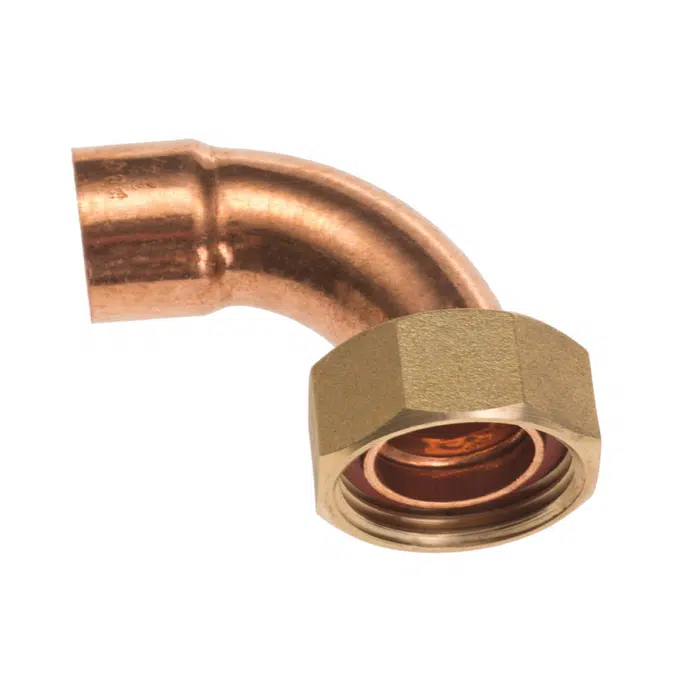 BIM objects - Free download! Conex Delcop End Feed-Female Bent Union ...