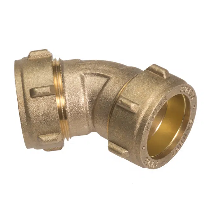 BIM objects - Free download! Conex Compression Obtuse Elbow - 401-0 | BIMobject