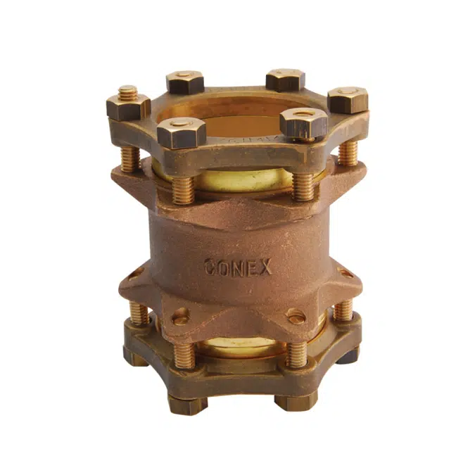 BIM objects - Free download! Conex Compression Imperial to Metric ...