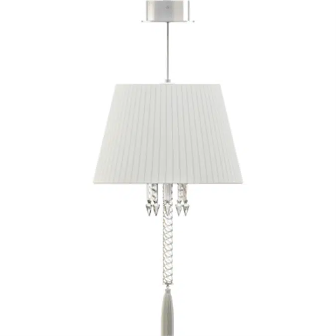 BIM objects - Free download! Torch Ceiling Unit White lampshade | BIMobject