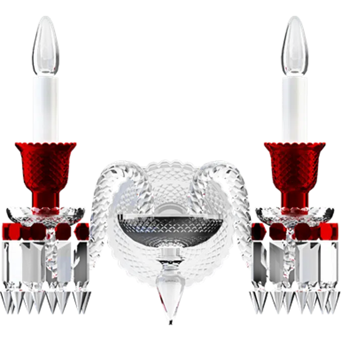 BIM objects - Free download! Zenith Clear and Red Wall Unit 2L | BIMobject