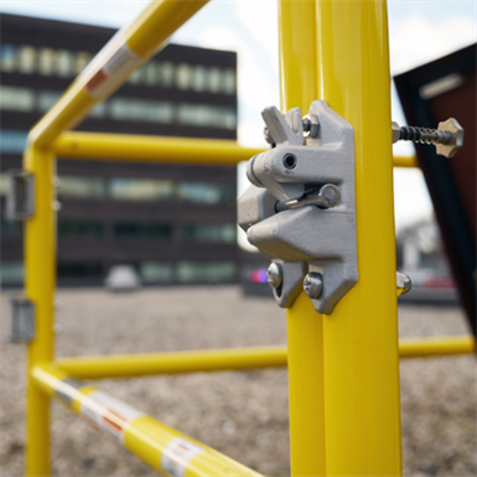 BIM objects - Free download! Roof Hatch - Fall Protection Railing ...